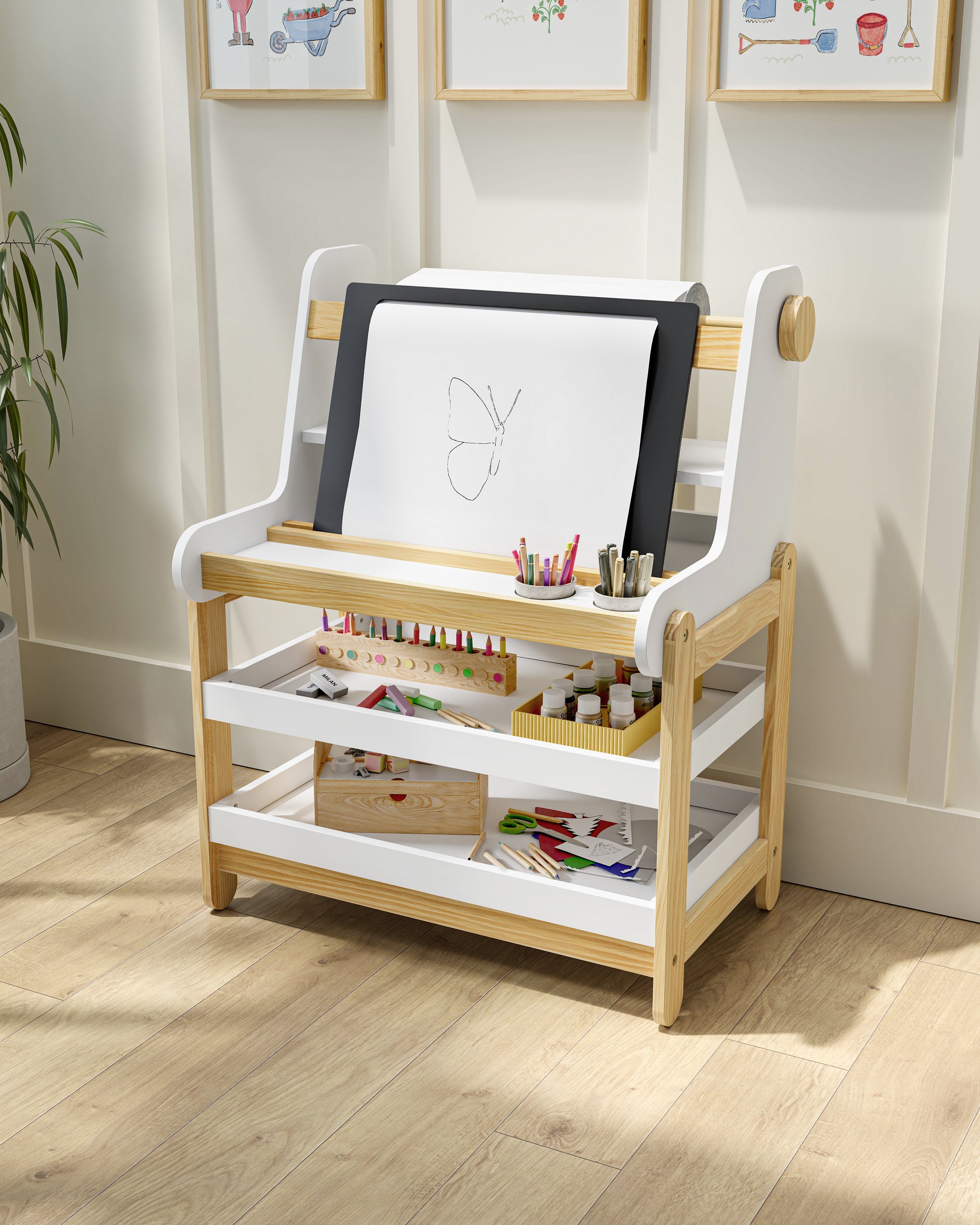 Craft Storage Easel | Nestig