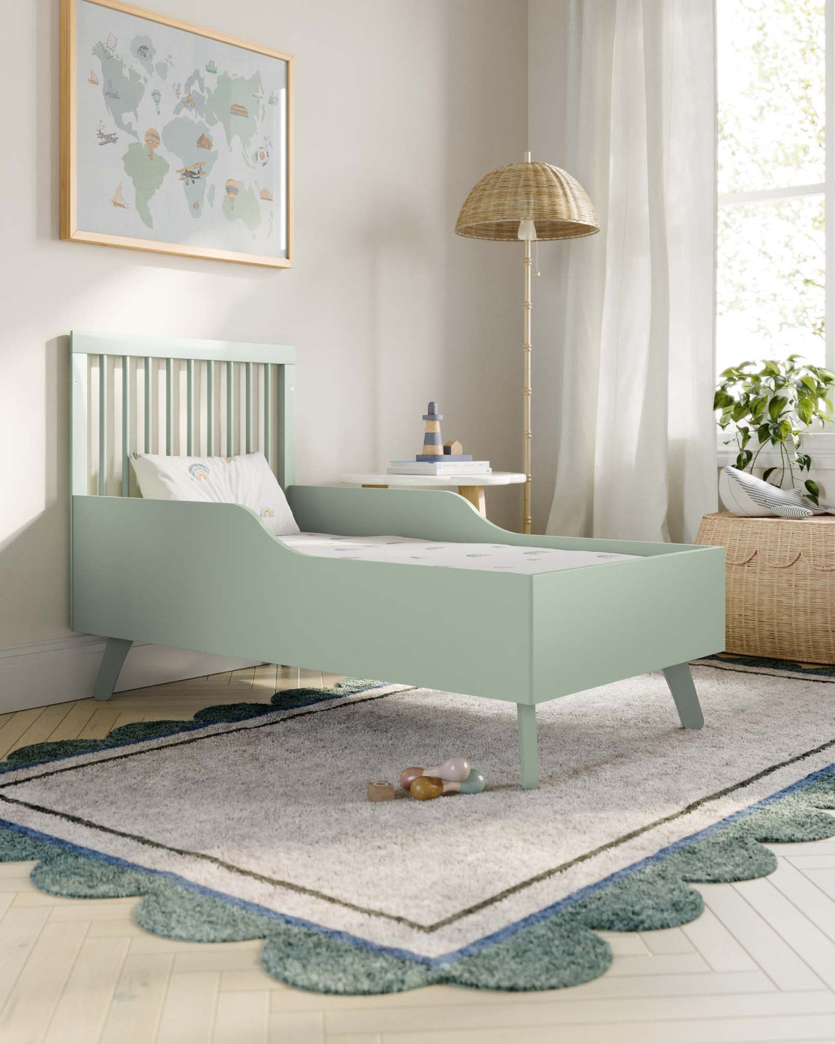 2-in-1 Willow Crib and Toddler Bed | Nestig