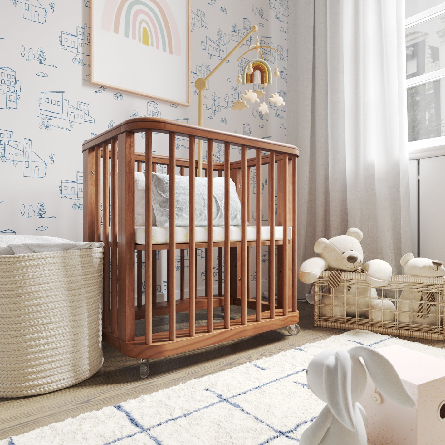 The Woodland Cloud Crib – Nestig