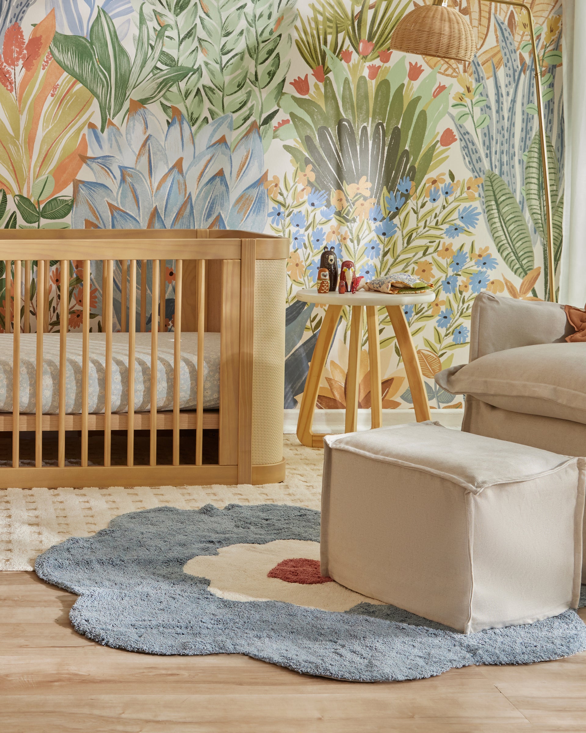 Bloom Rug | Washable Organic Cotton Rug | Nestig