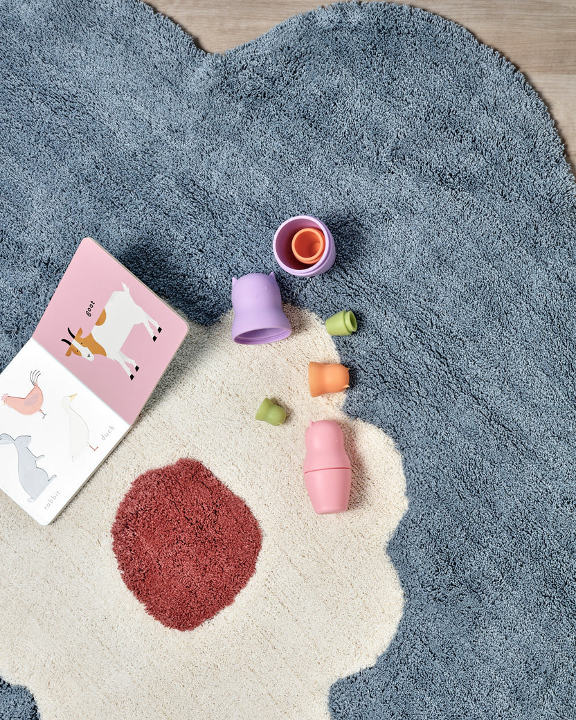 Bloom Rug | Washable Organic Cotton Rug | Nestig