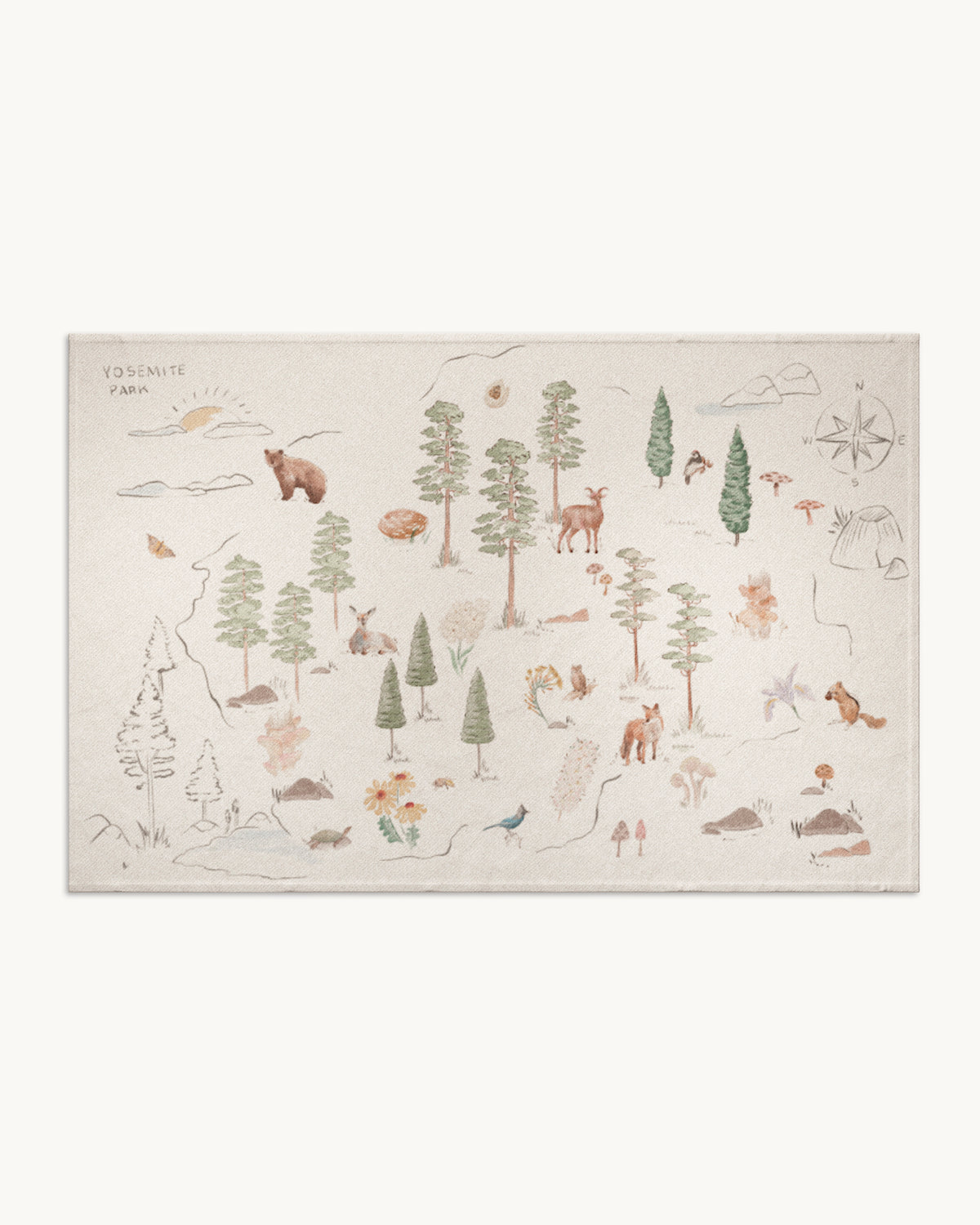 Yosemite Guide Playmat | Nestig