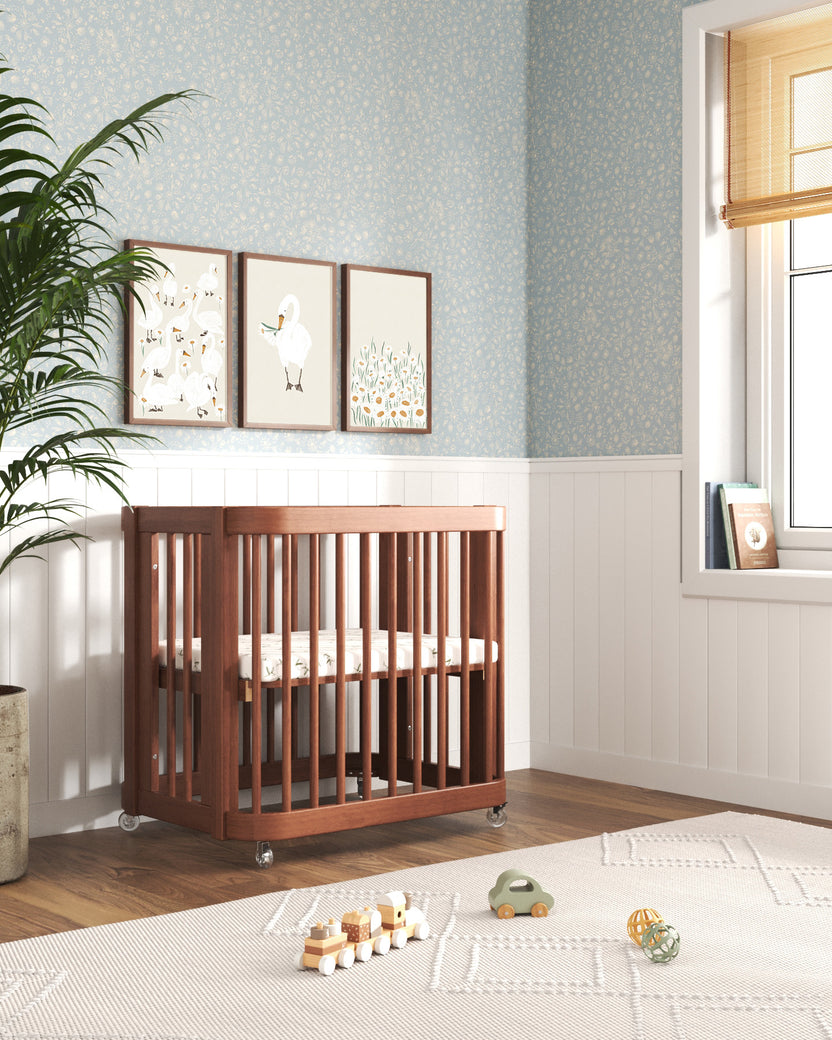 The Wave Crib | Convertible Crib To Toddler Bed | Nestig