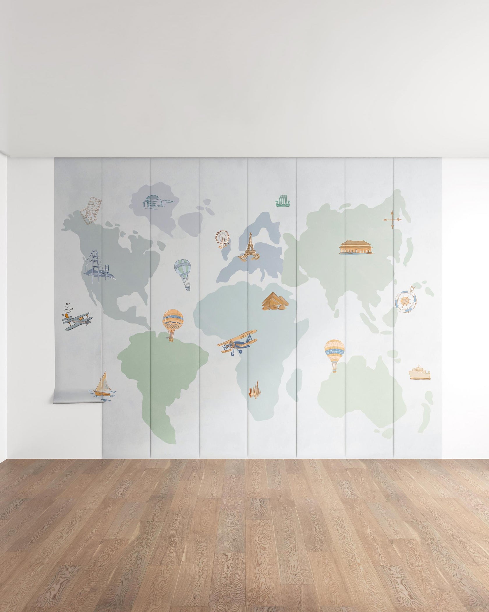 Our World Wall Mural | Nestig