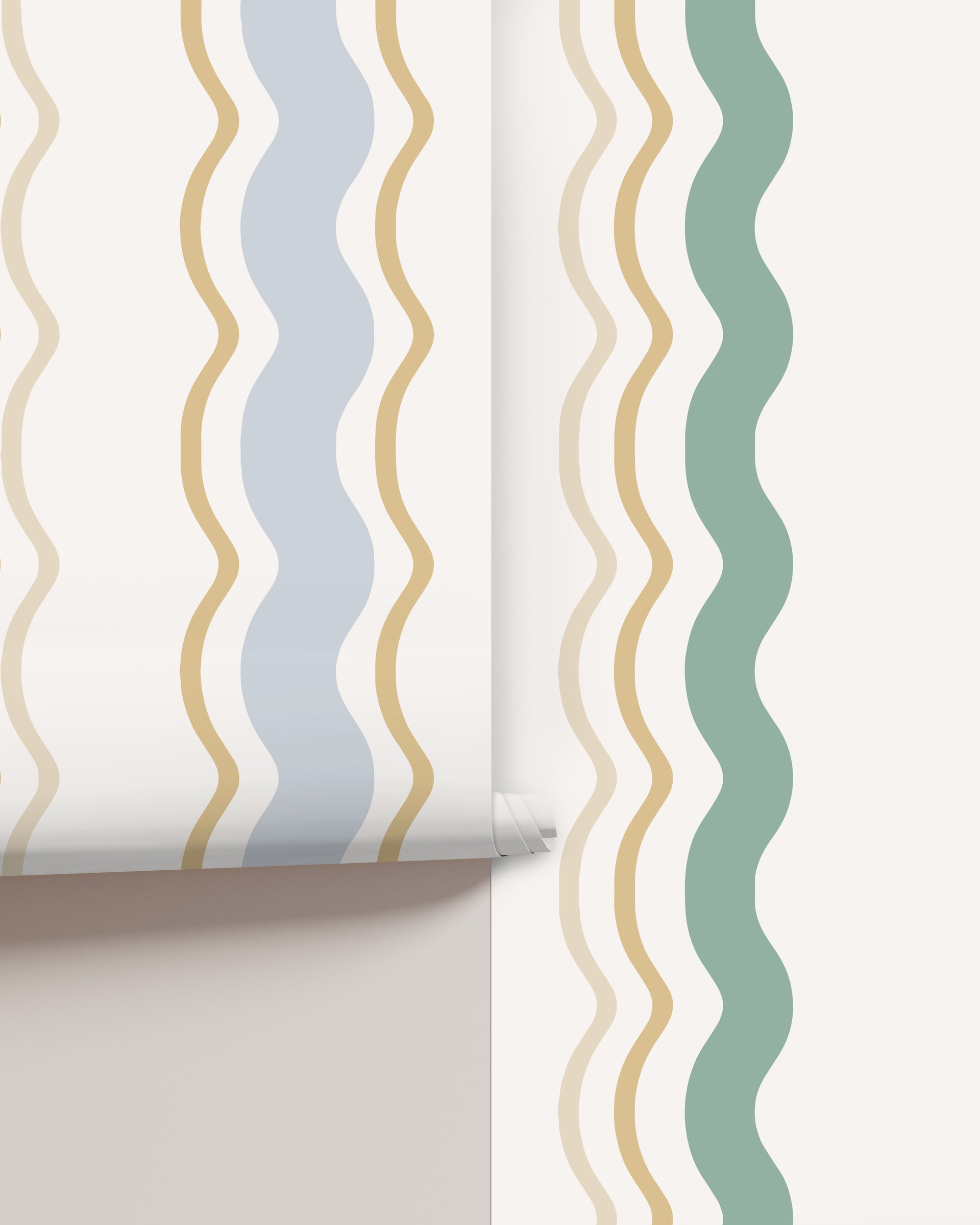 Scalloped Wallpaper | Nestig