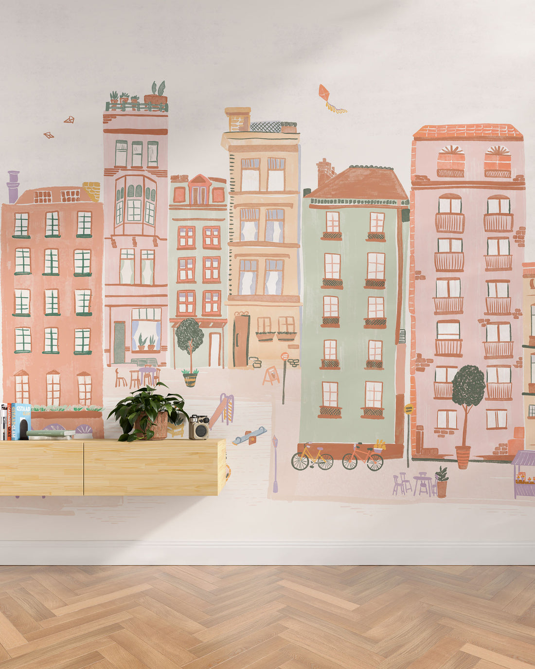 Block Party Wall Mural – Nestig