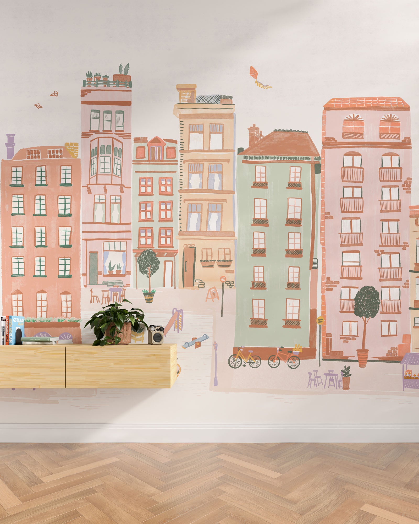 Block Party Wall Mural – Nestig