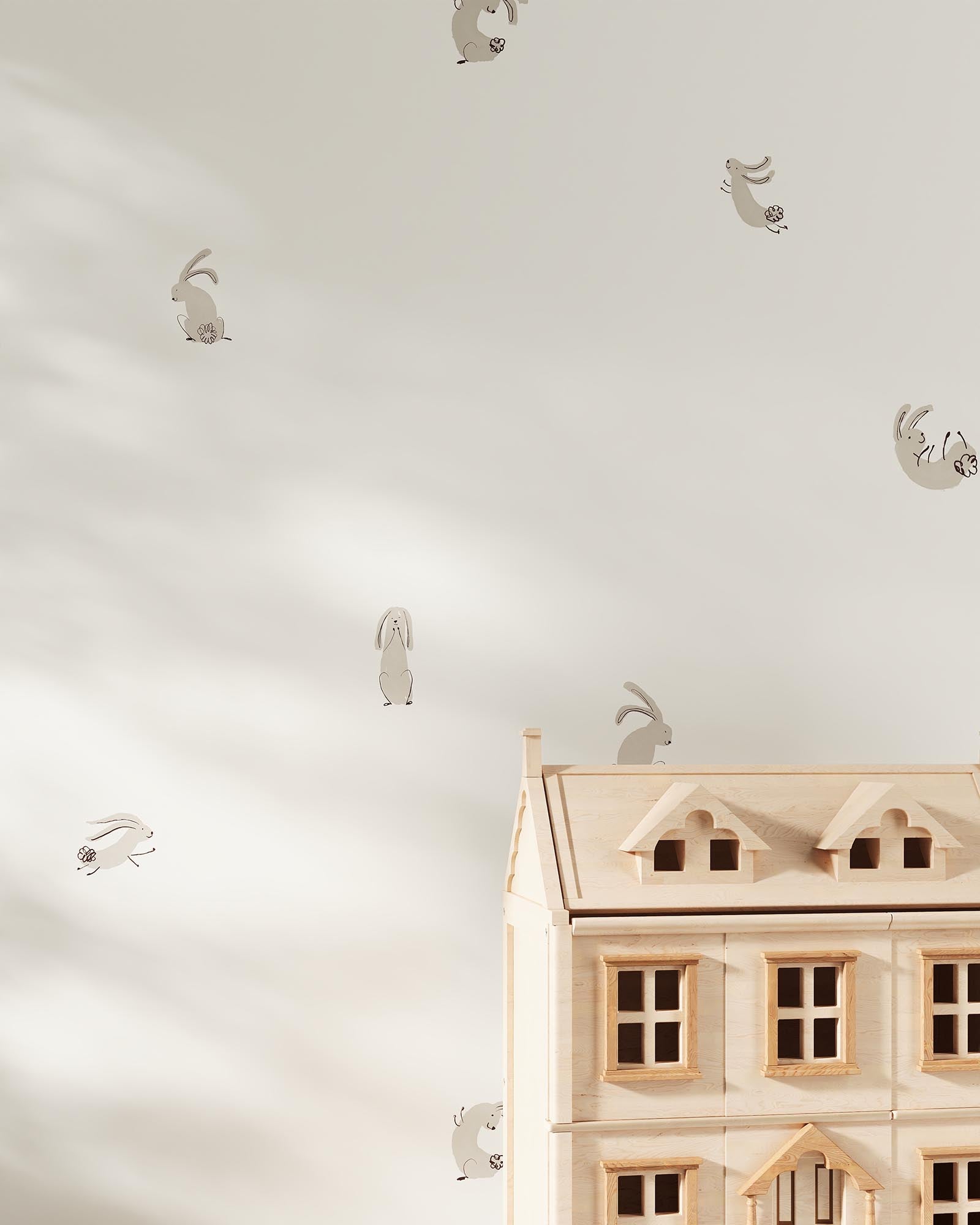 Bouncing Bunny Wallpaper | Nestig