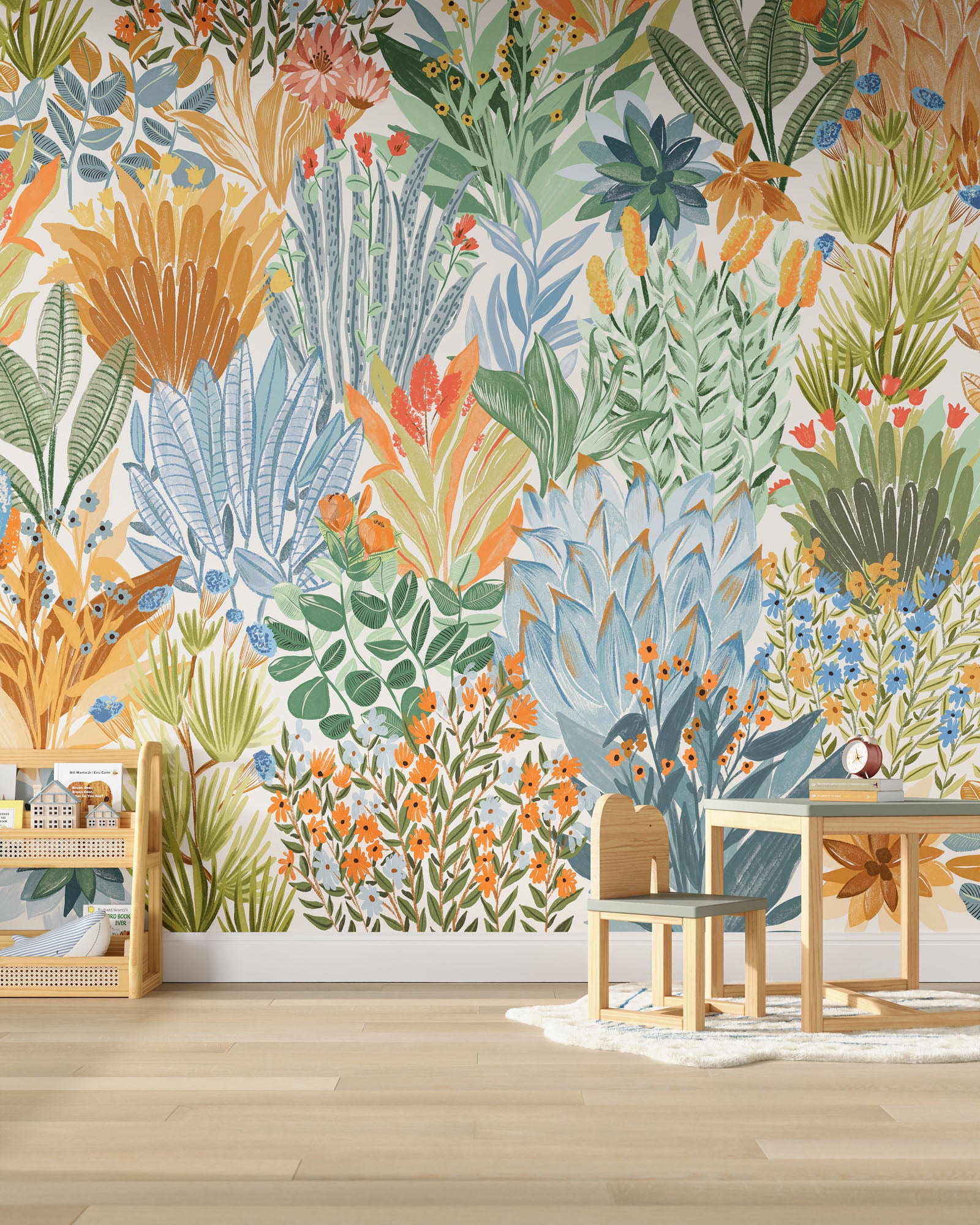 Desert Garden Wall Mural – Nestig