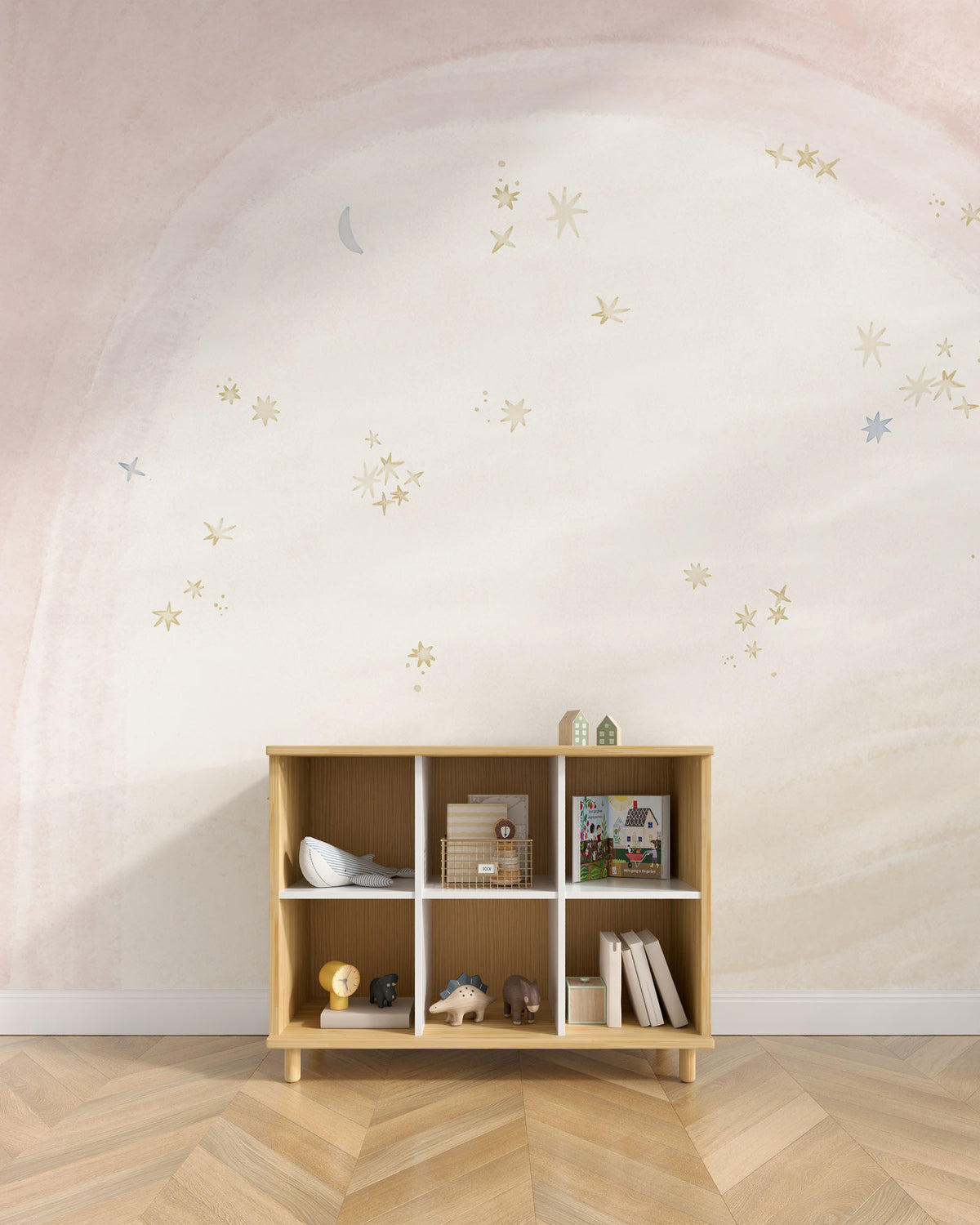 Folk Poetry Arch Kids Wall Mural | Nestig