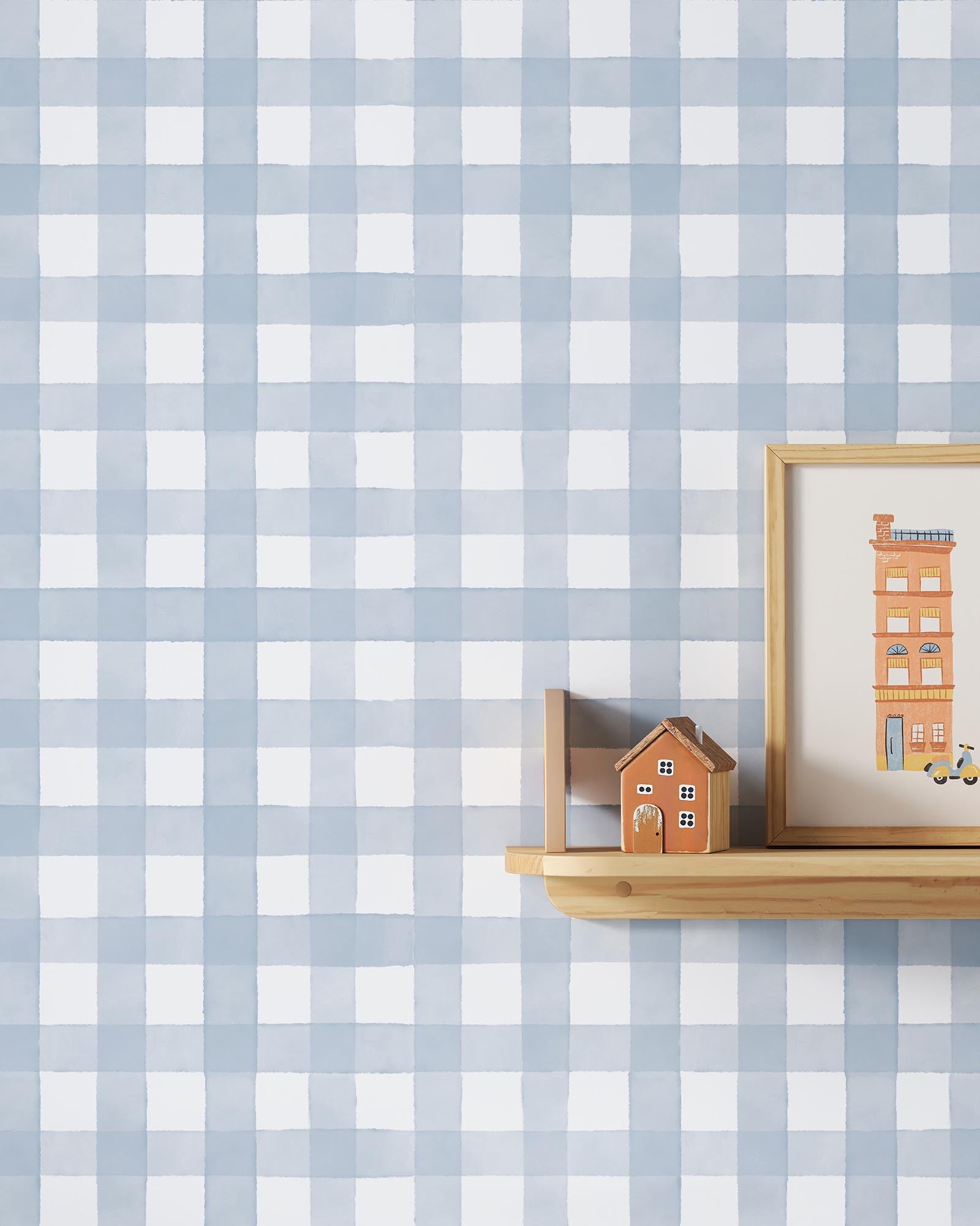 Gingham Wallpaper – Nestig