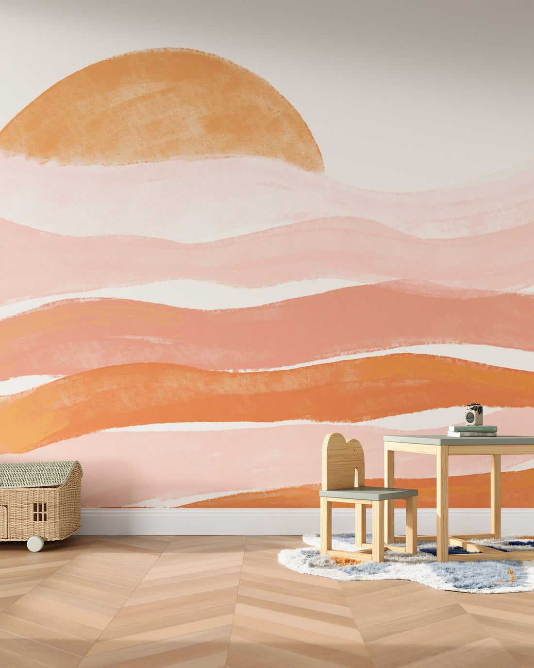 Golden Hour Wall Mural – Nestig
