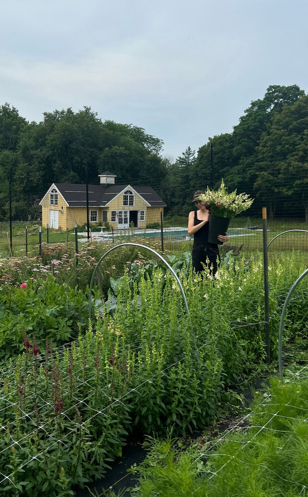 Living in Farm Bliss with Floral Designer Romane Recalde