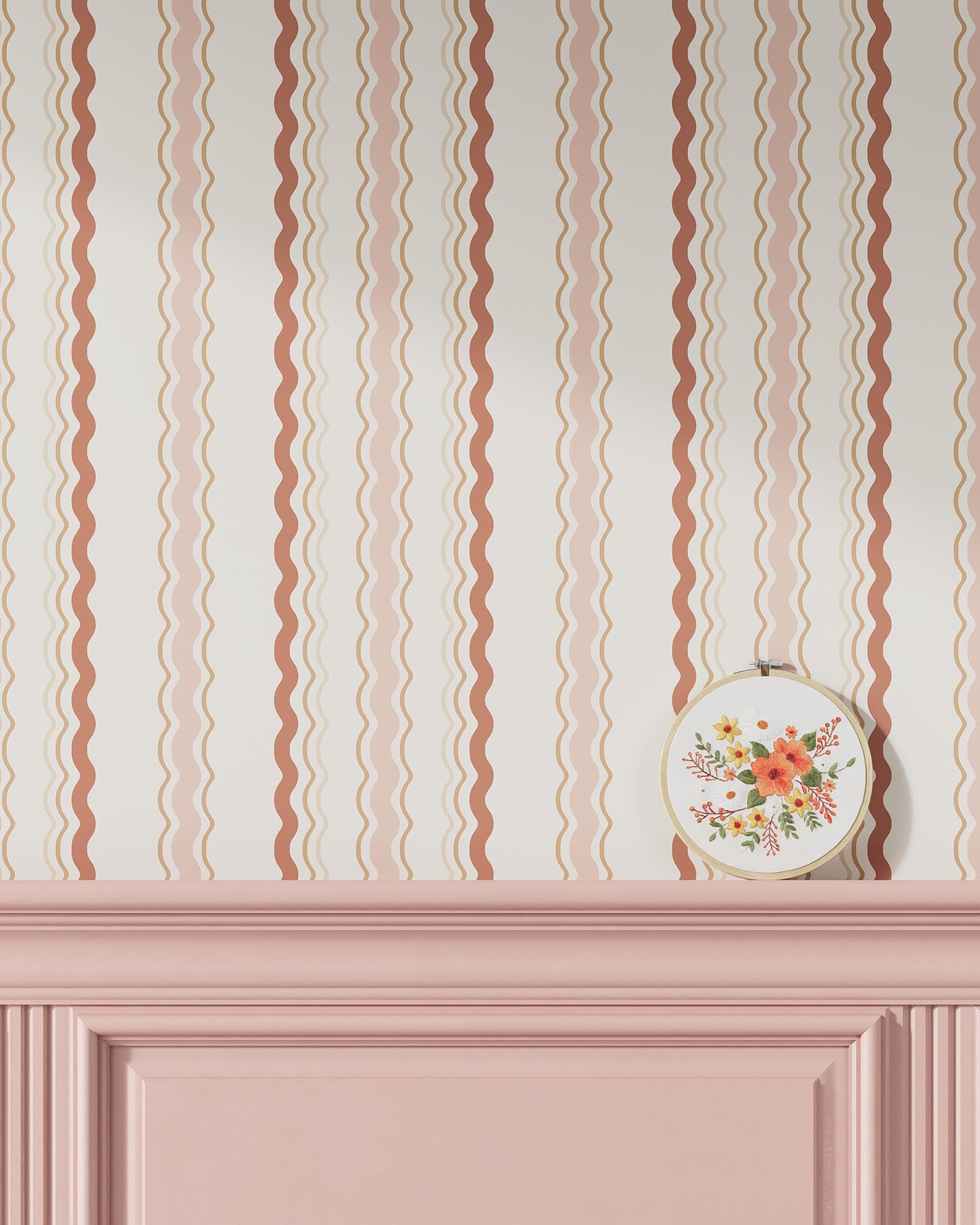 Scalloped Wallpaper | Nestig