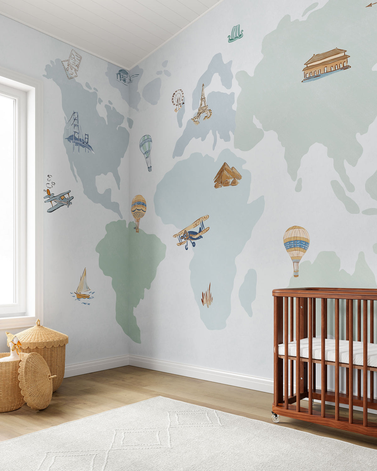 Our World Wall Mural | Nestig