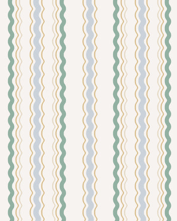 Scalloped Wallpaper | Nestig