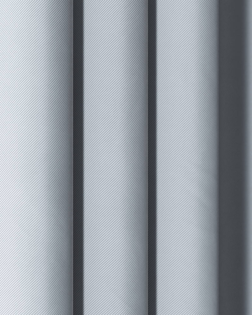 Scallop Embroidered Edge Blackout Curtain | Nestig