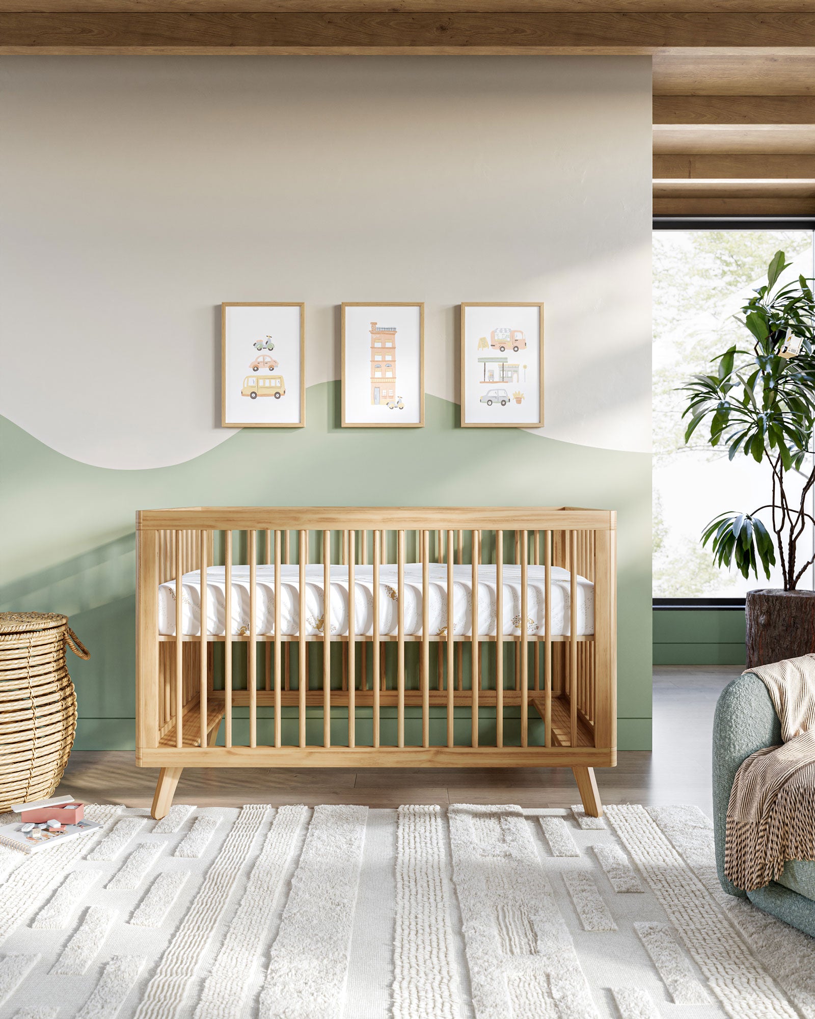 2-in-1 Willow Crib and Toddler Bed | Nestig