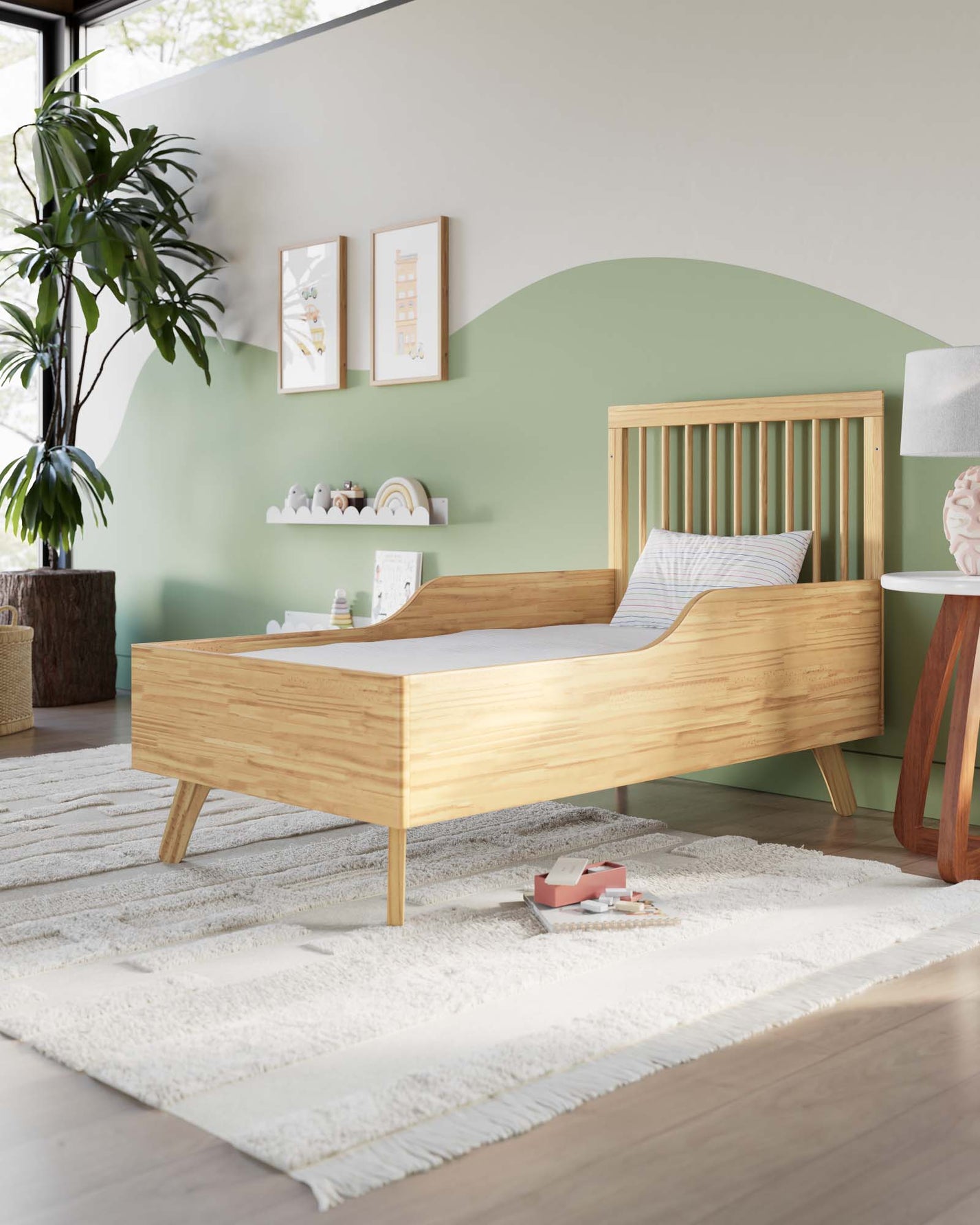 2-in-1 Willow Crib and Toddler Bed | Nestig