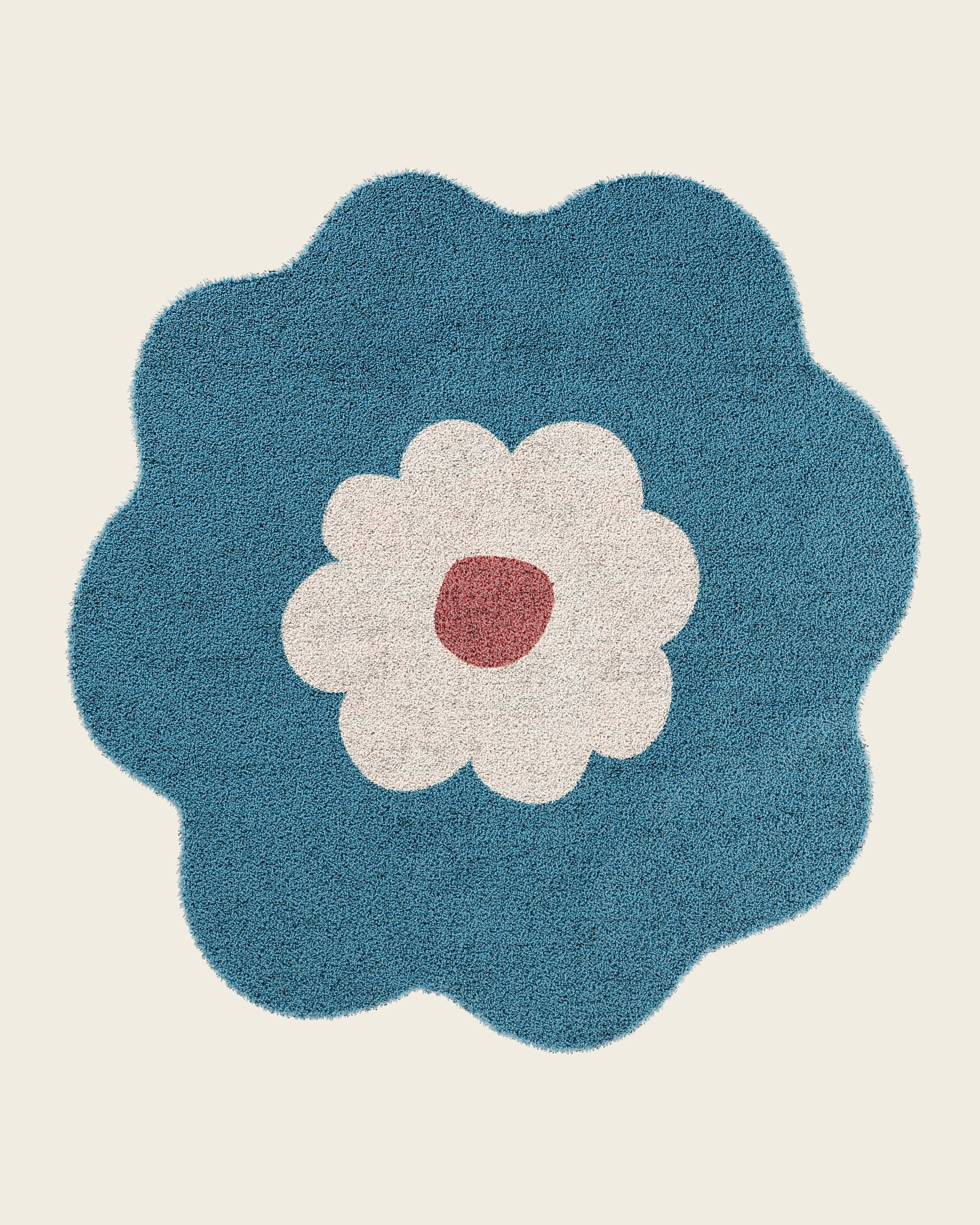 Bloom Rug | Washable Organic Cotton Rug | Nestig