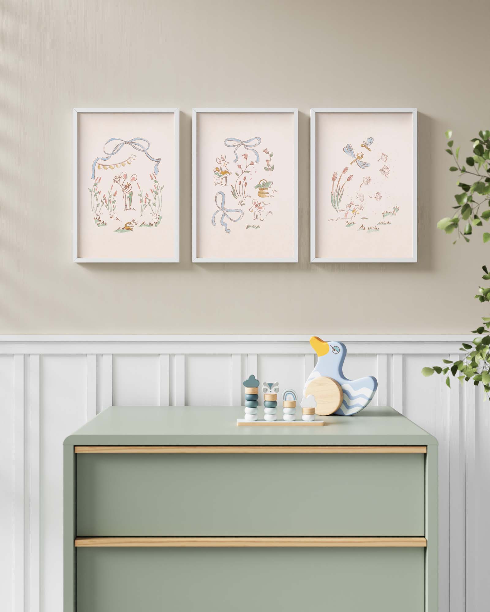 Enchanted Kingdom Framed Kids & Nursery Wall Art | Nestig