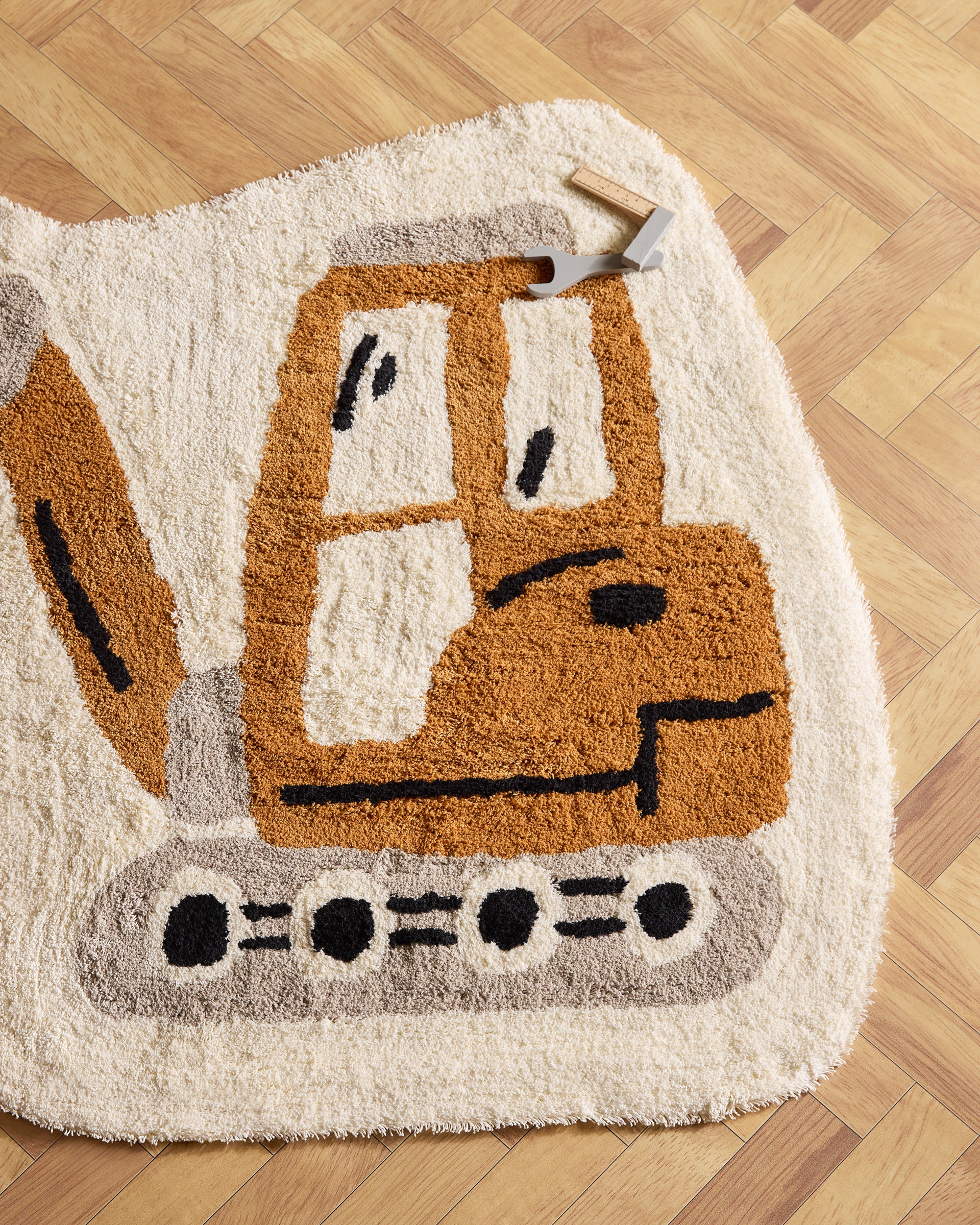 Digger Washable Rug | Nestig
