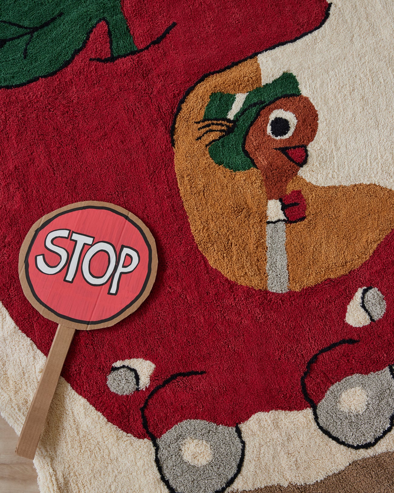 Apple Car Rug | Richard Scarry x Nestig