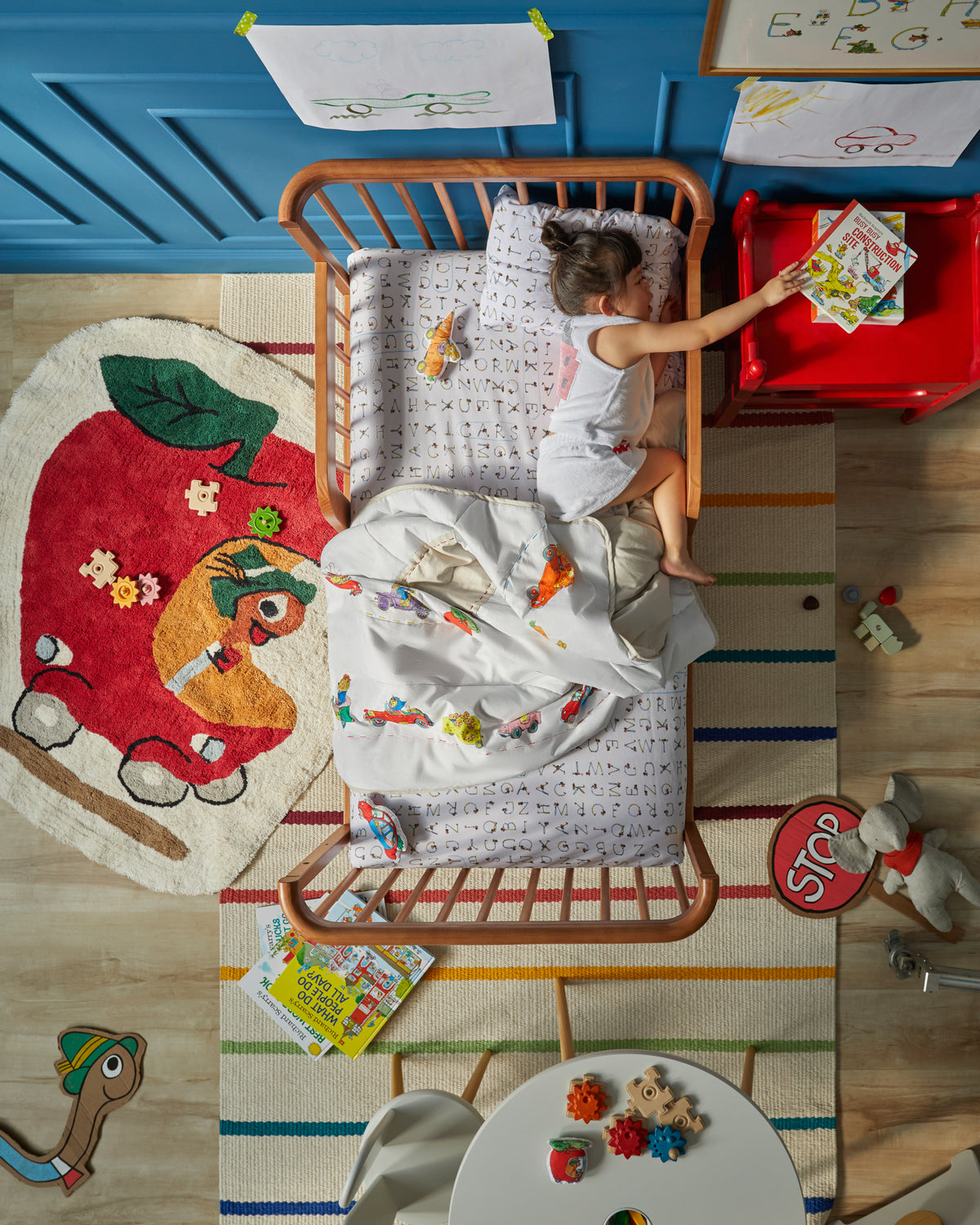 Apple Car Rug | Richard Scarry x Nestig