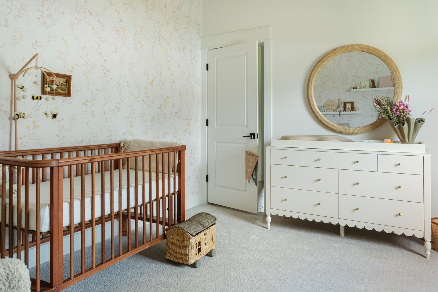 Inside Allison Kuch's Garden Nursery for Baby Scottie Bee