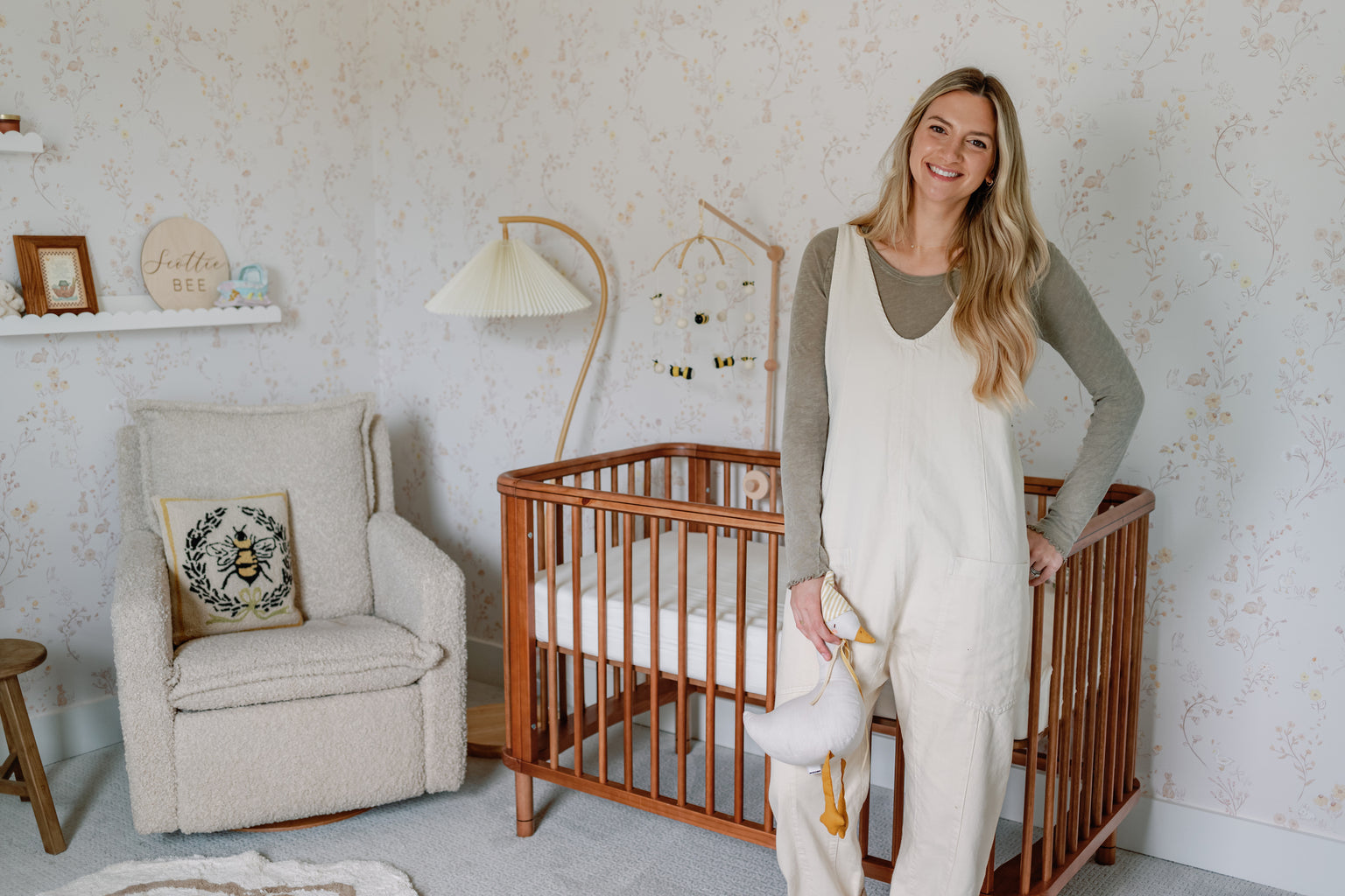 Inside Allison Kuch's Garden Nursery for Baby Scottie Bee