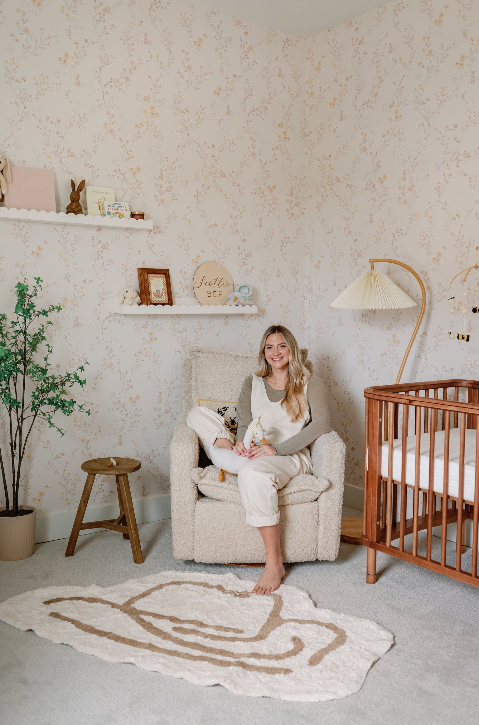 Inside Allison Kuch's Garden Nursery for Baby Scottie Bee