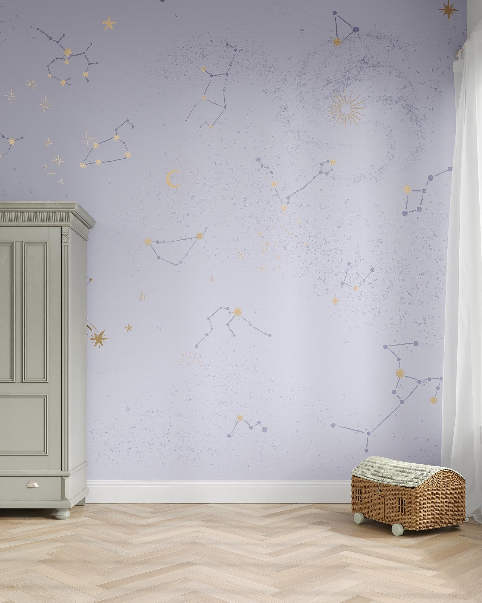 Star Sign Wall Mural | Nestig