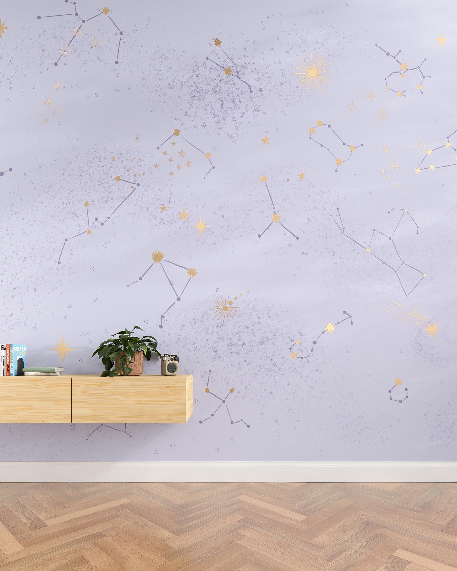Star Sign Wall Mural | Nestig