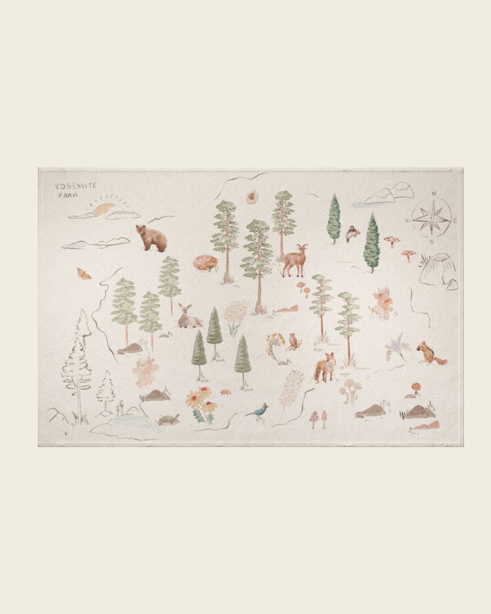 Yosemite Guide Playmat | Nestig