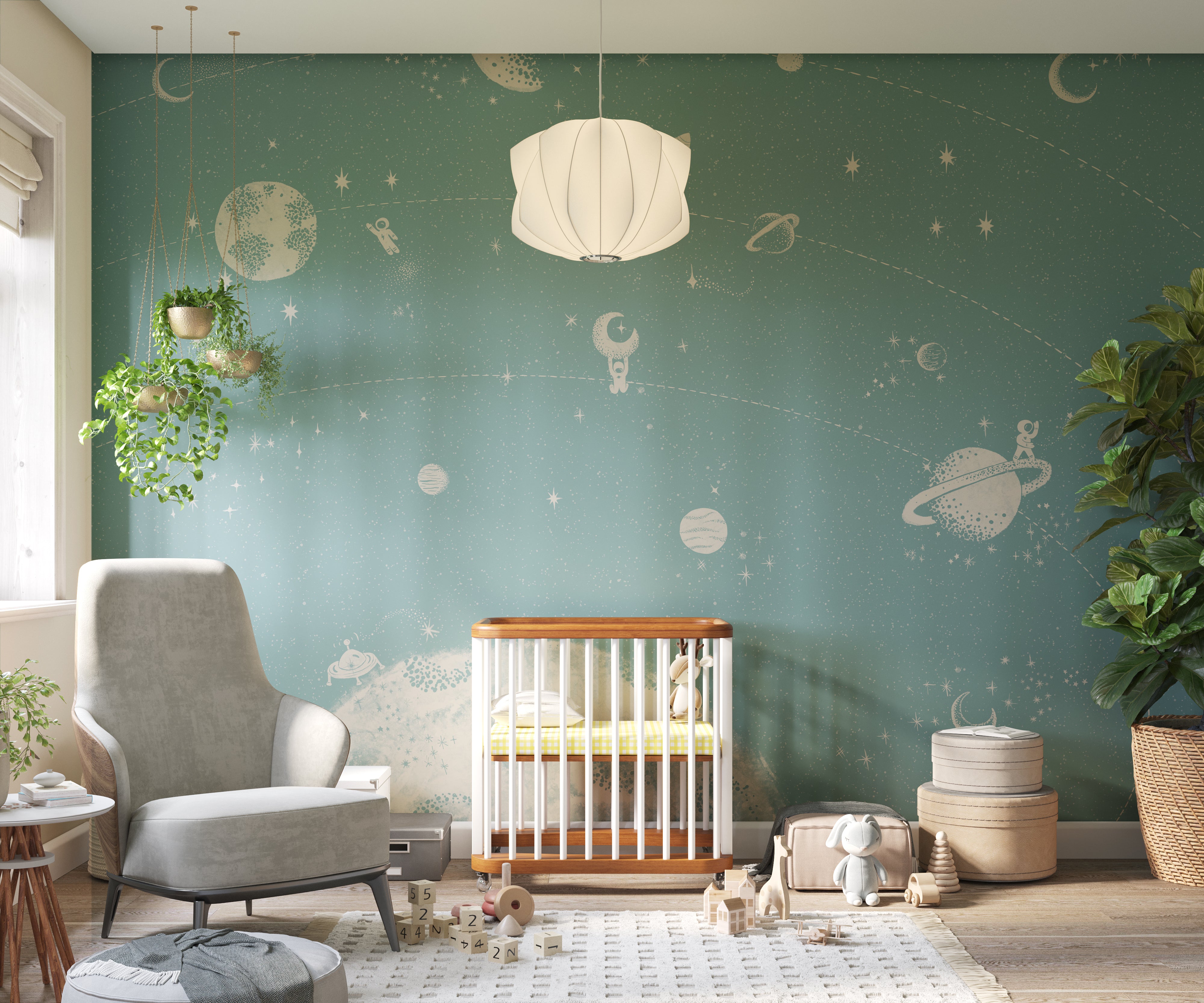 Spacewalk Wall Mural